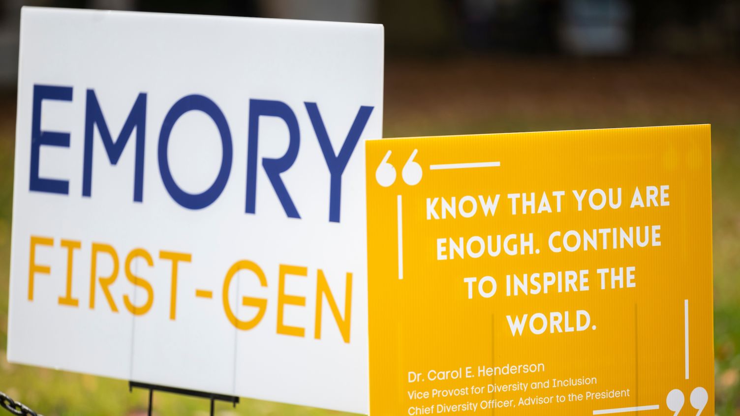 Emory's First-Gen Week provides visibility for students