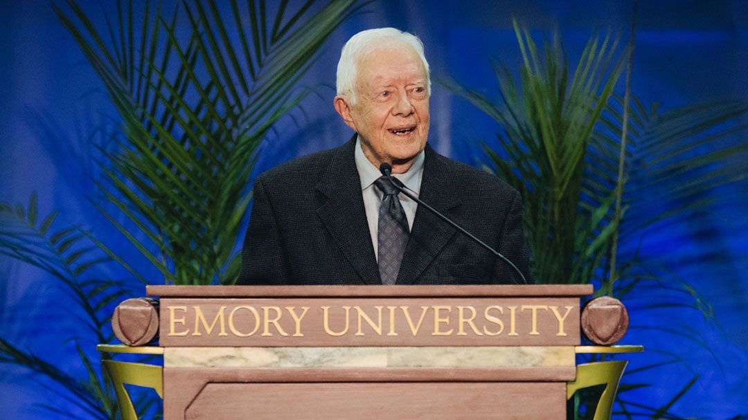 Emory remembers President Jimmy Carter