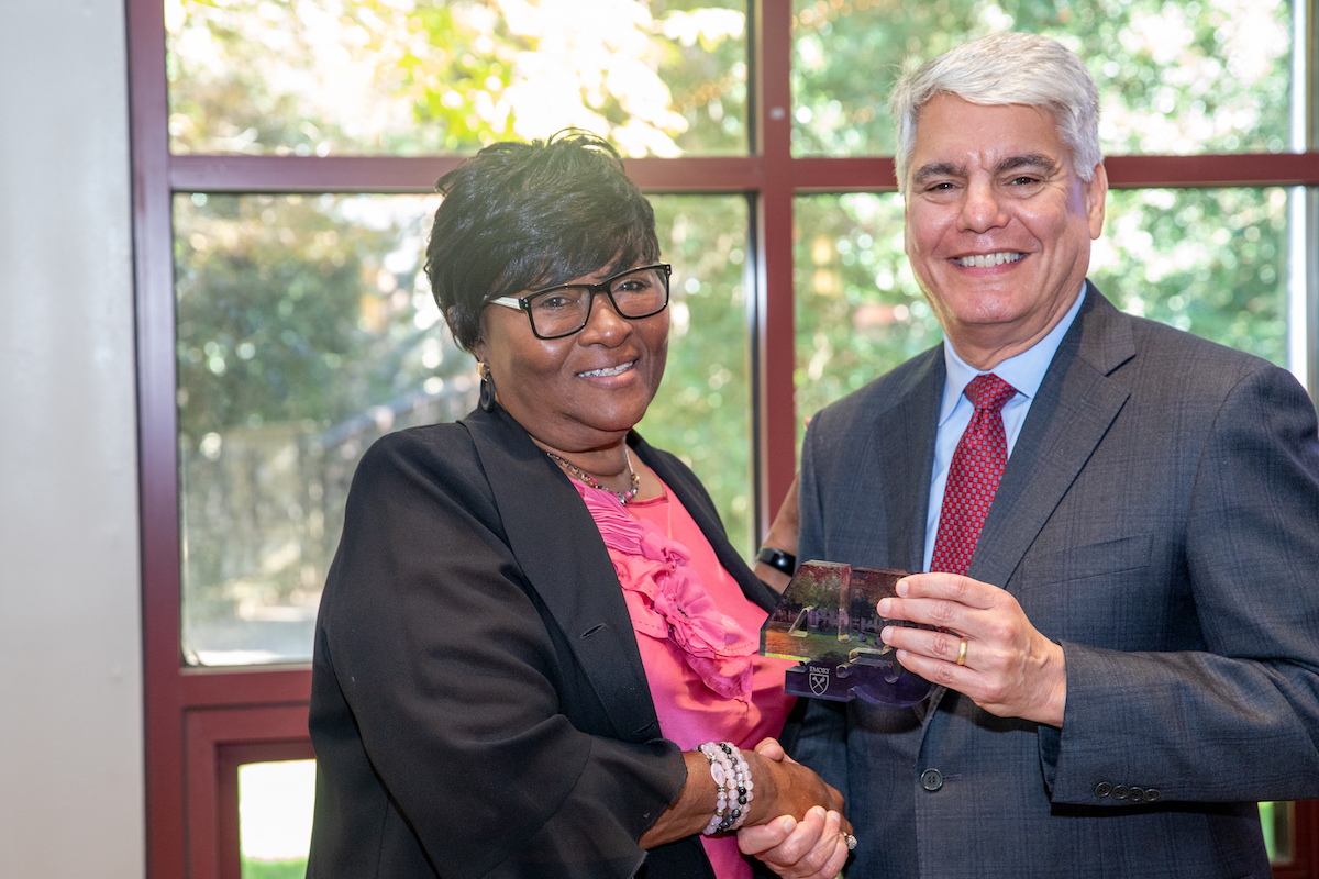 University staff recognized for milestone years of service