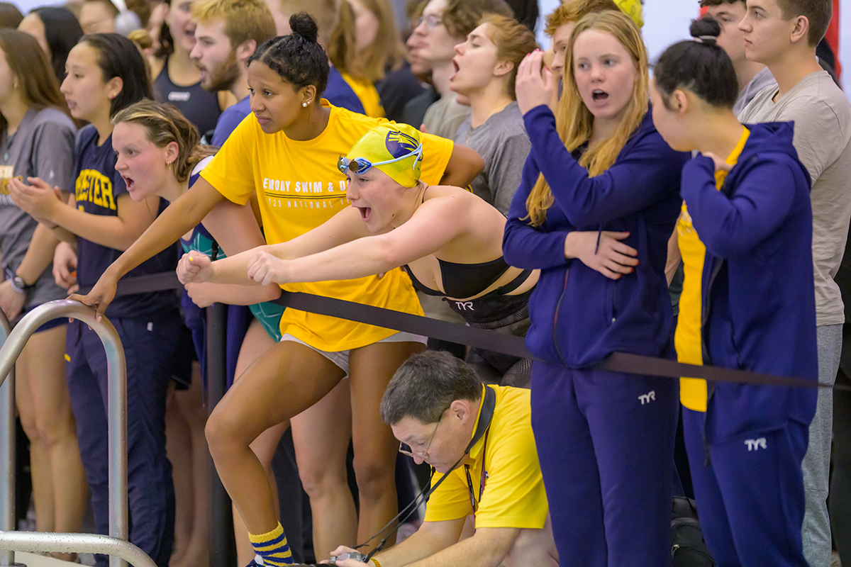 Emory swimming and diving teams celebrate 25th consecutive championship ...